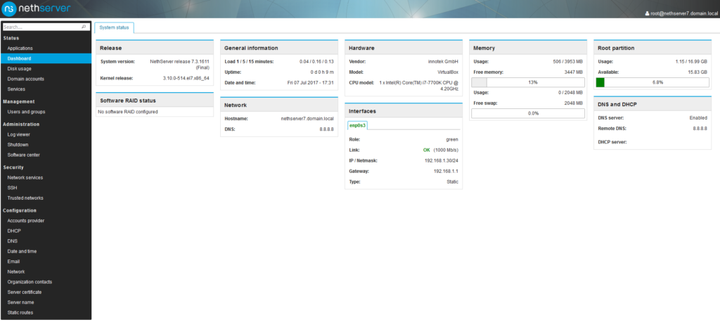 NethServer: A painless Linux server you will love – Marksei