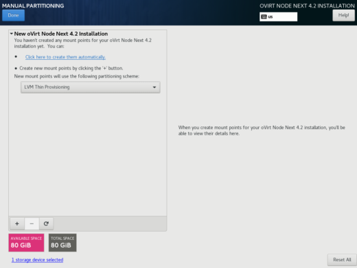 How to install oVirt node 4.2 on baremetal – Marksei