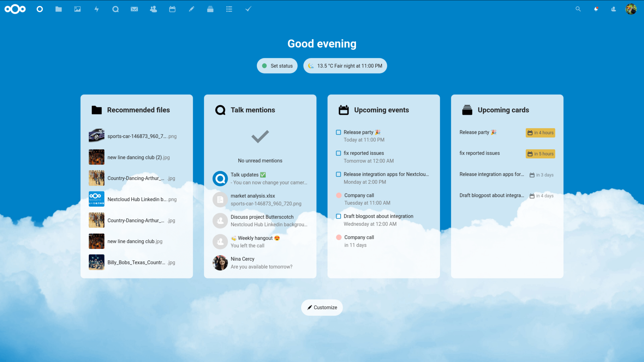 NextCloud 20 Hub: new features, the dashboard is here – Marksei NextCloud 20 Hub: new features, the dashboard is here – Marksei